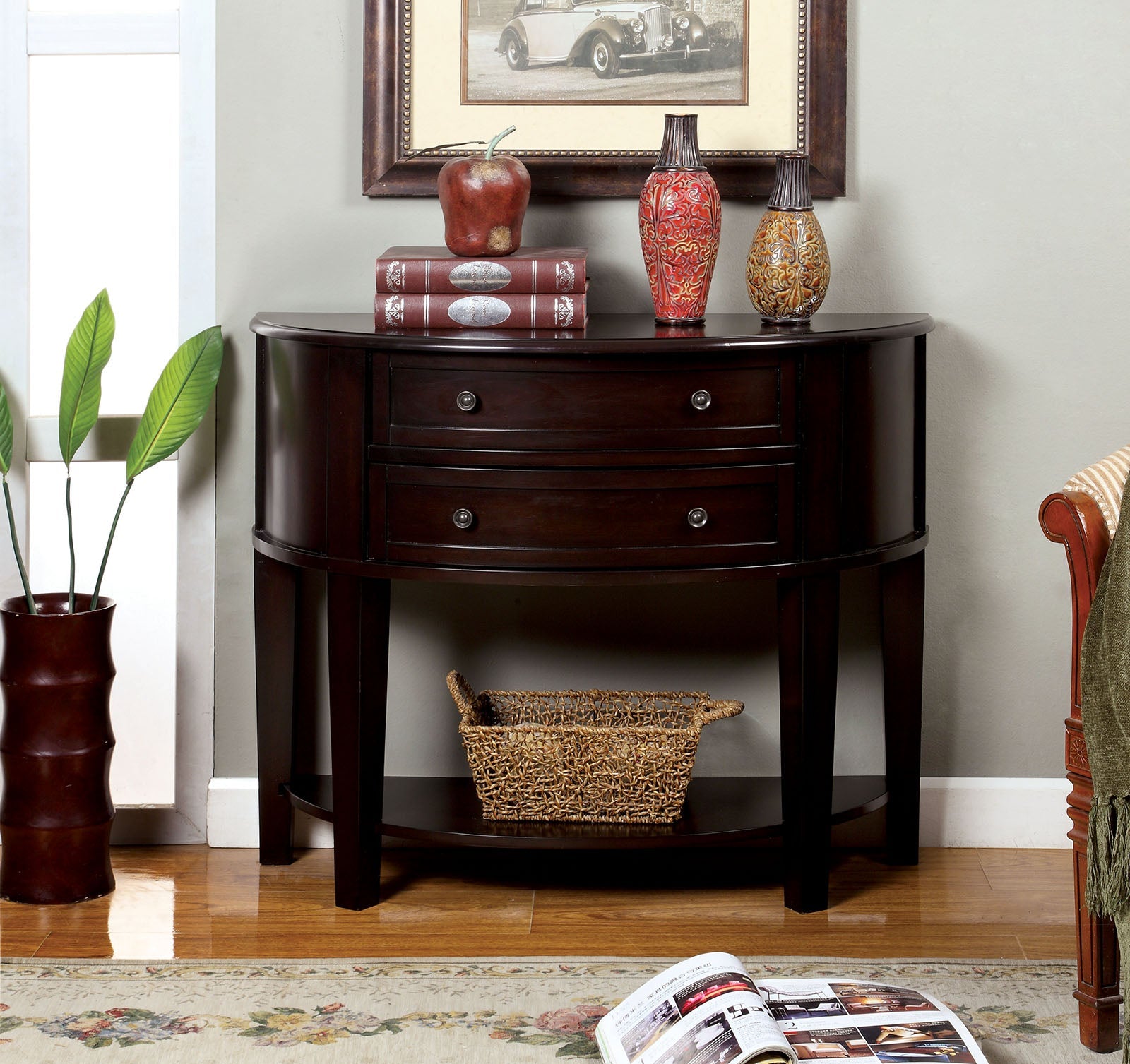 Chanti Espresso Side Table – ATL FURNITURE